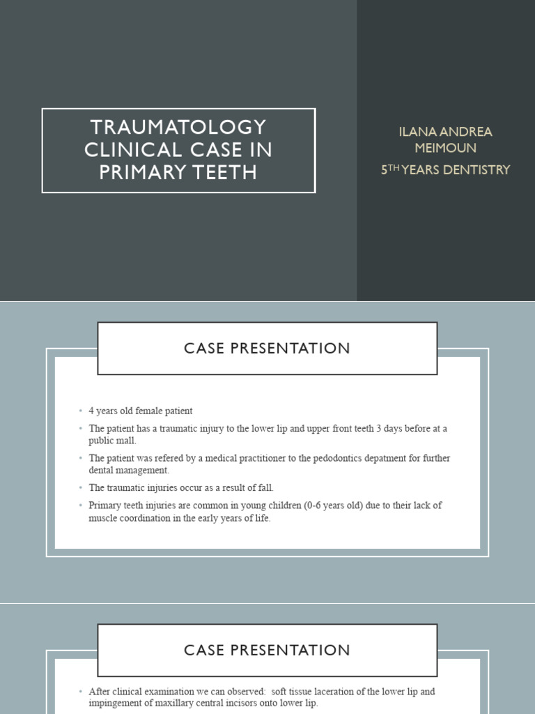 Trauma Seminar Presentation | PDF