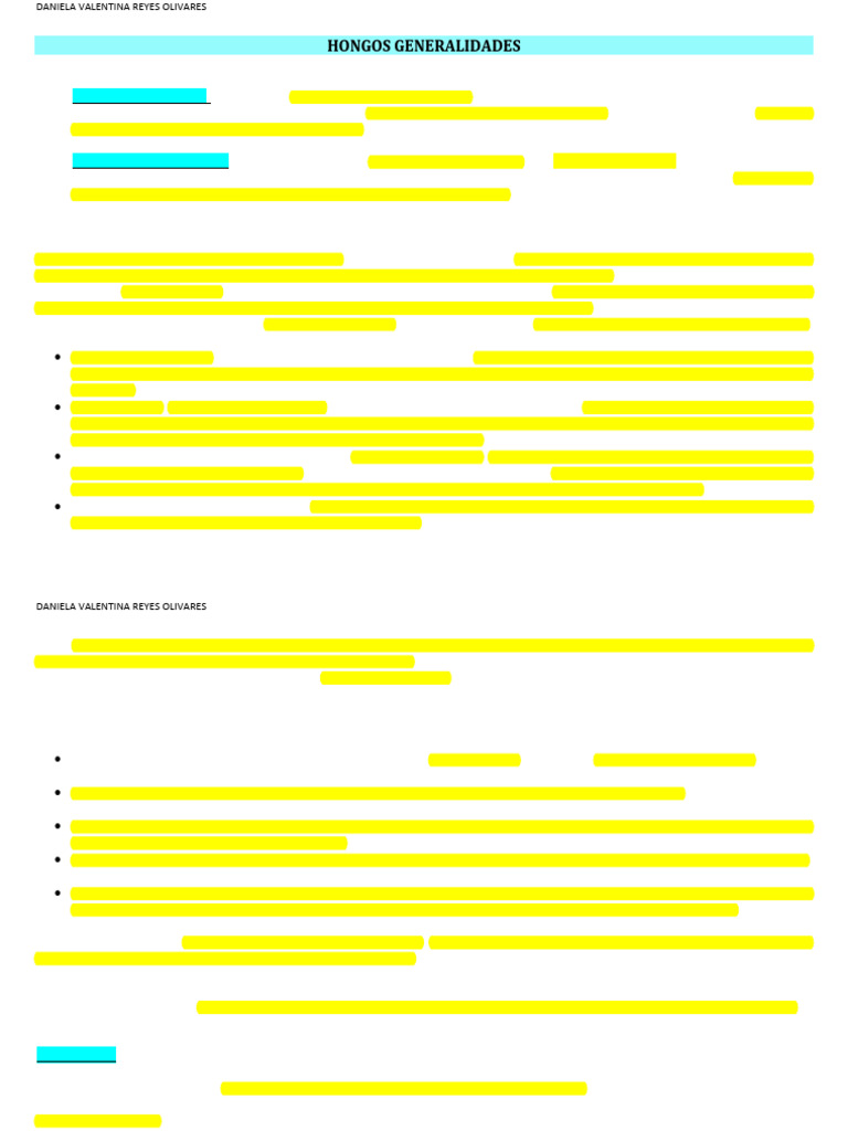 1.hongos Generalidades | PDF