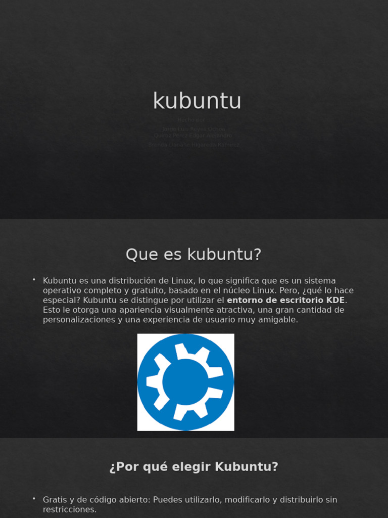 Kubuntu | PDF