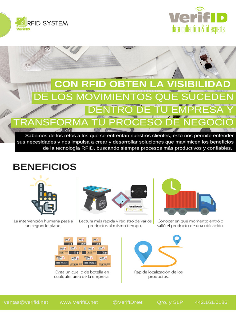 Folleto - RFID SYSTEM | PDF