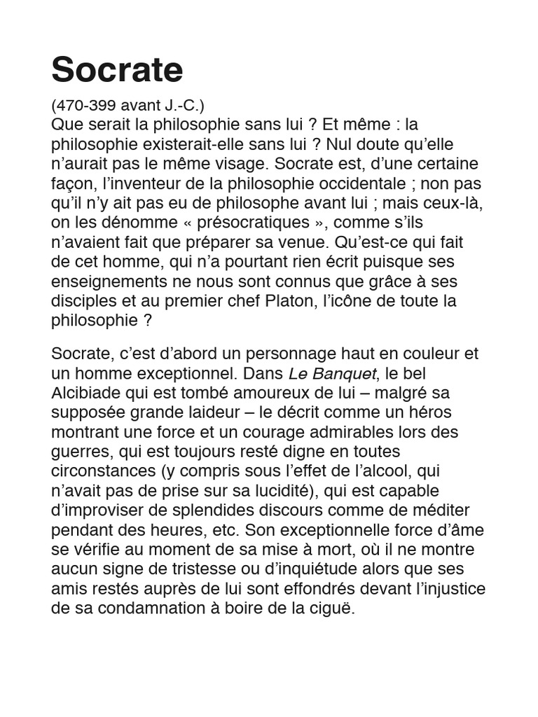 Socrate 2 | PDF