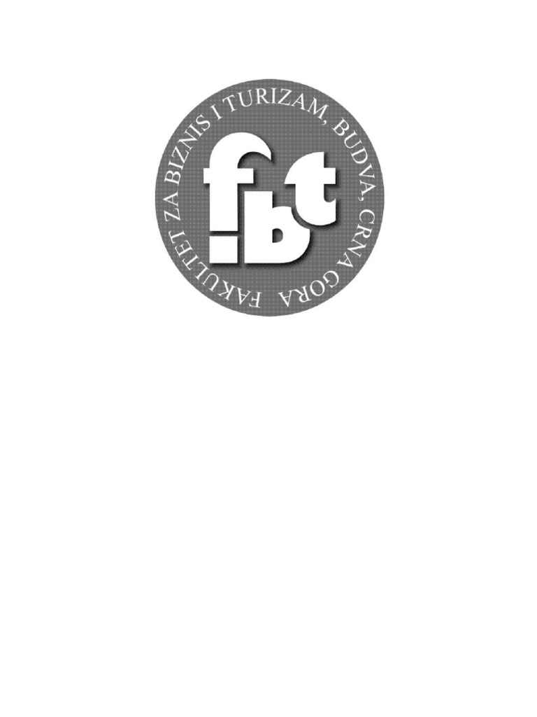 Nastavni Plan MSC FBT 2017 | PDF