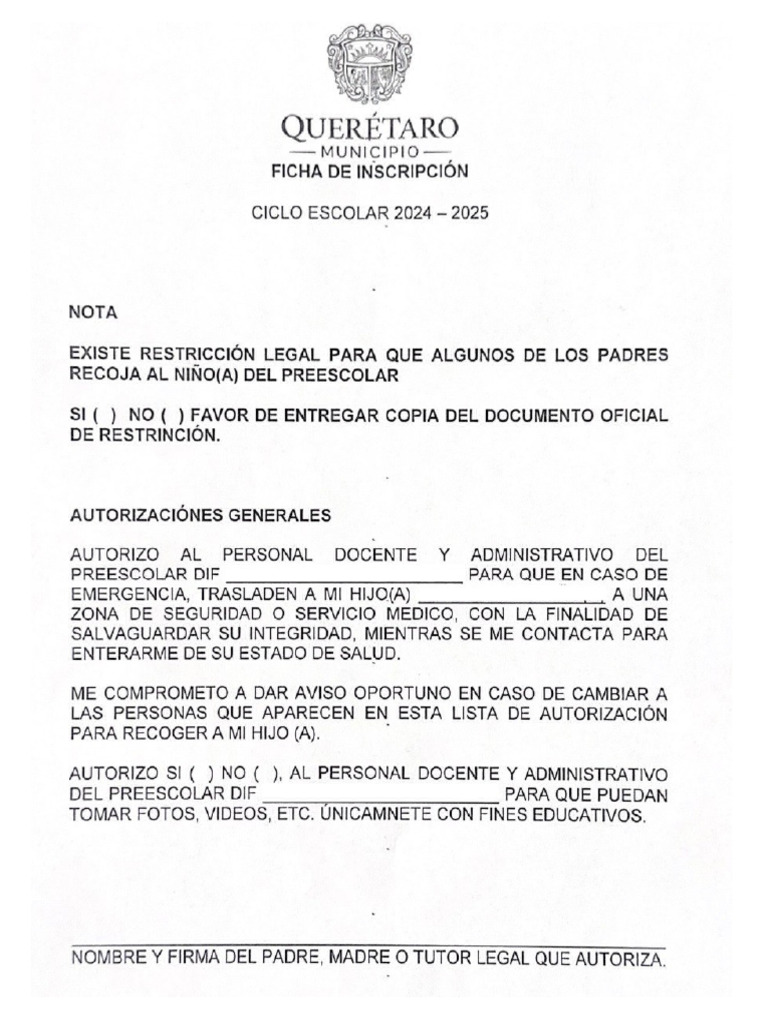 ficha de inscripcion EDITADA tatu | PDF