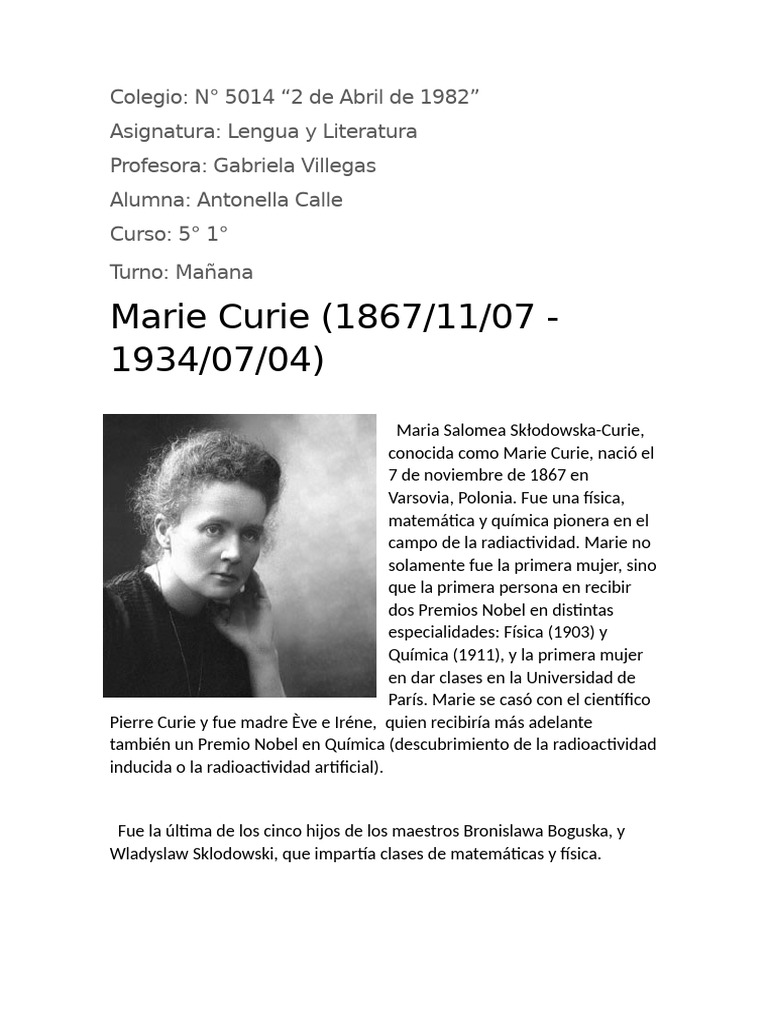 Curie | PDF