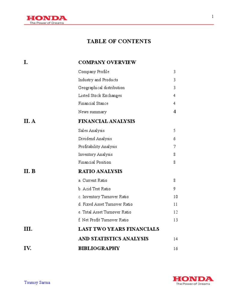 Honda Financial Report Analysis 2008 | PDF | Honda | Revenue
