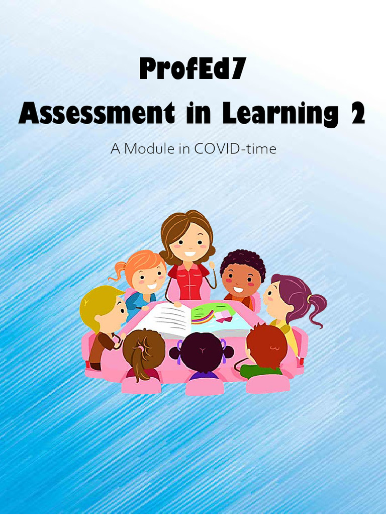 (Document Title) : Profed7 Assessment in Learning 2 | PDF | Educational Assessment | Learning