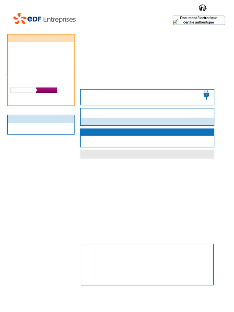 Facture EDF 10122841648 | PDF
