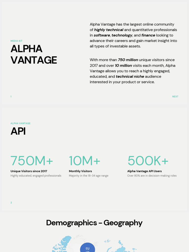 Alpha Vantage: Highly Technical Software Technology Finance | PDF