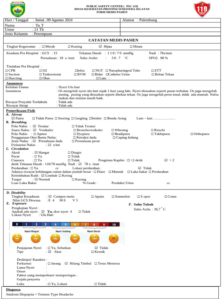 Pasien Kedua NPCI | PDF