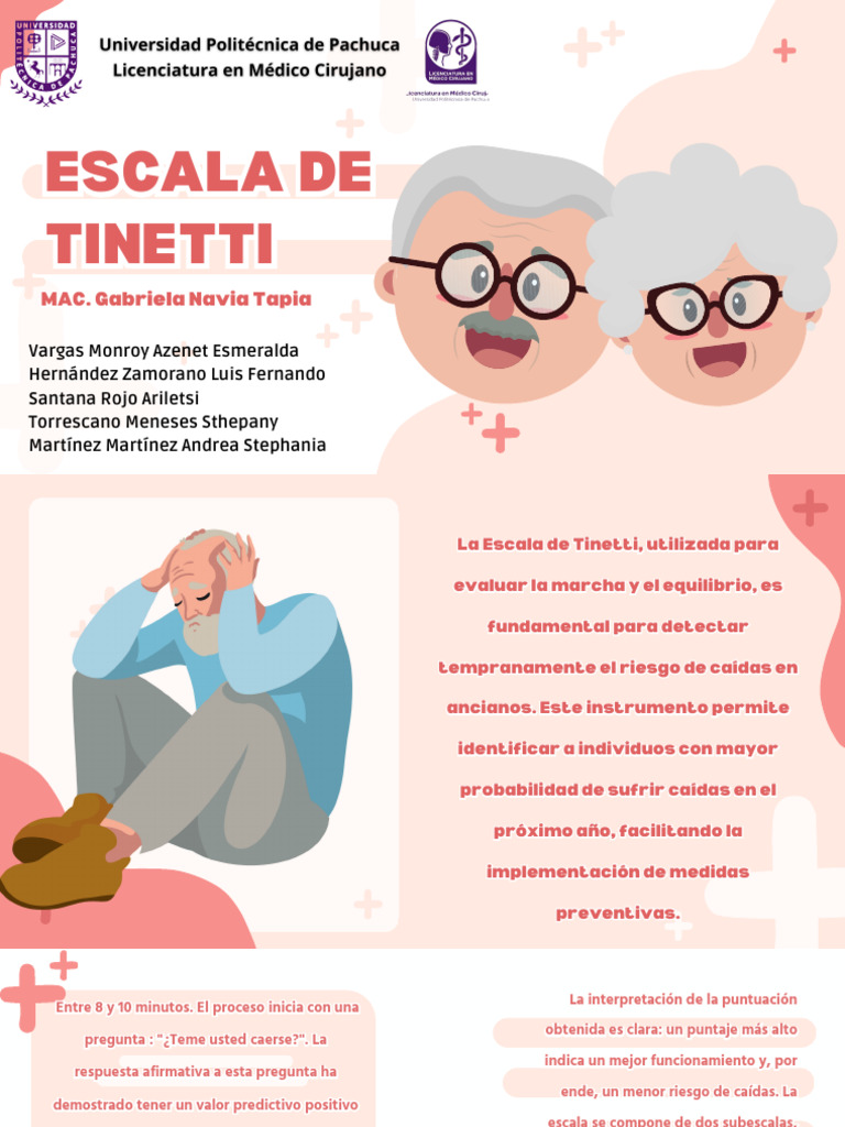 Escala de Tinetti-Gerontología y Geriatría - 20240905 - 071646 - 0000 | PDF