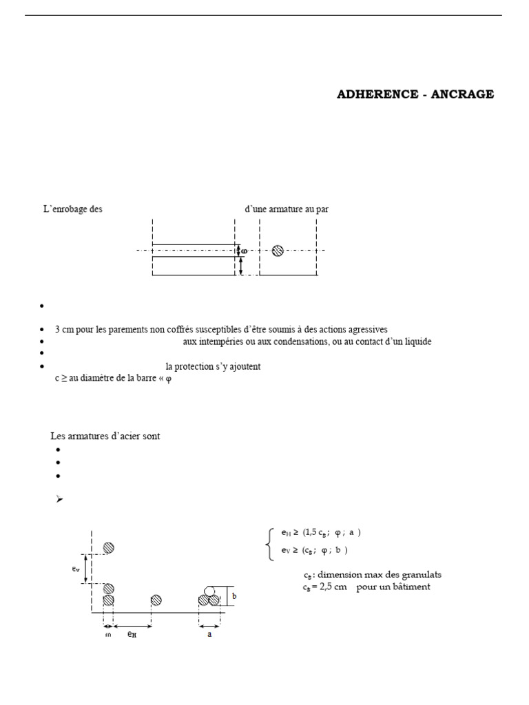 Ancrage Adherence | PDF | Science & Mathematics