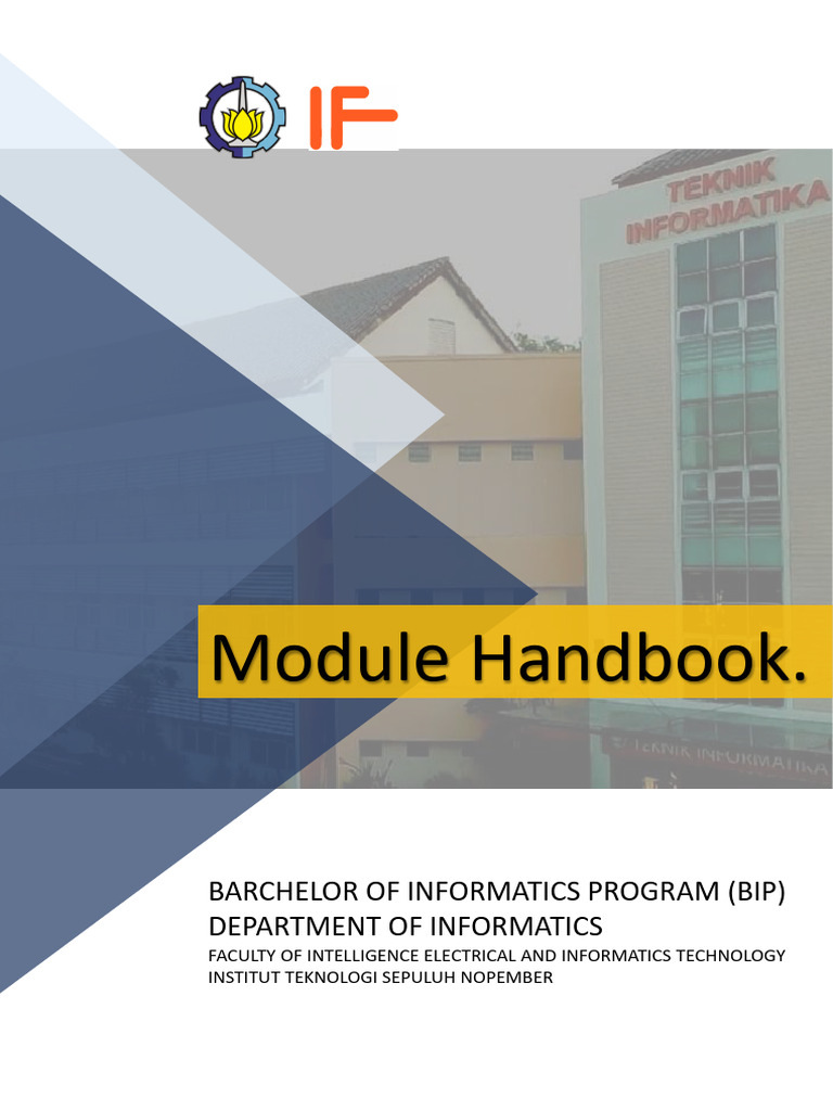 Module Handbook Bachelor of Informatics Program ITS | PDF