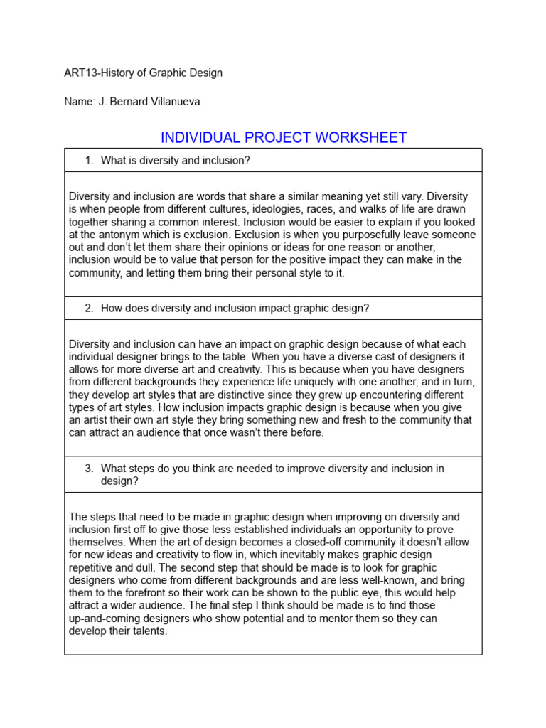 J. Bernard Villanueva Individual - Project - Part1 | PDF