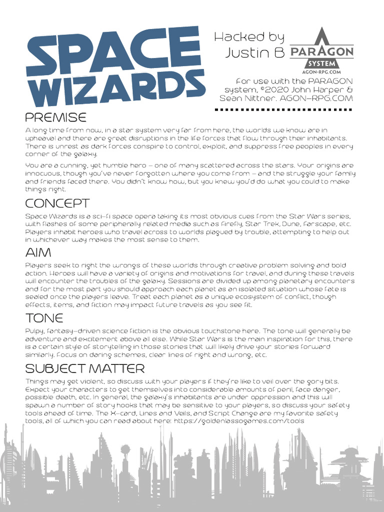 Space Wizards | PDF