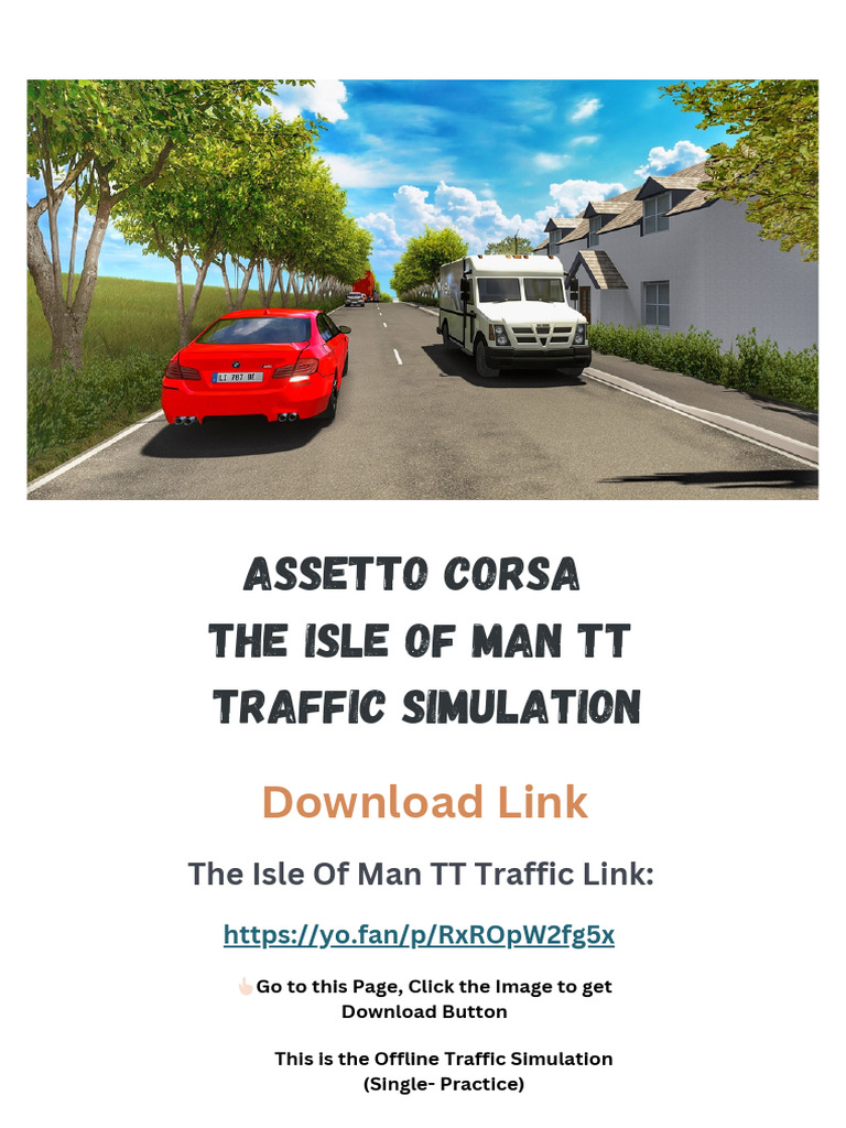 Proakd The Isle of Man TT Traffic Simulation Mod | PDF