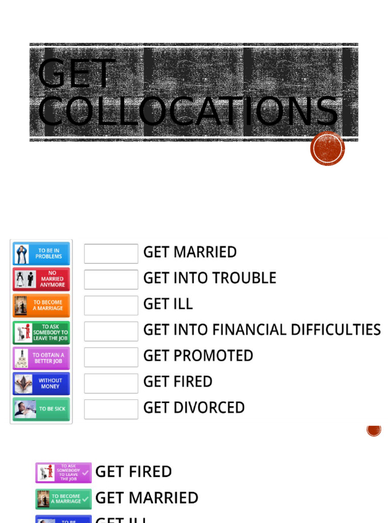 Get Collocations - Activities | PDF