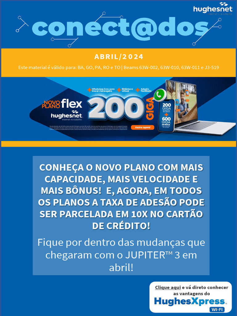 G3 - Conectados Hughesnet - Abril | PDF