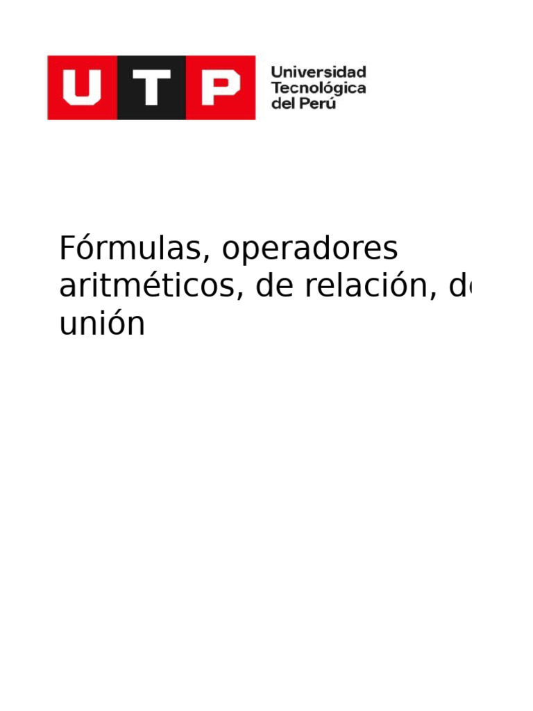 S04 S1-Fórmulas | PDF