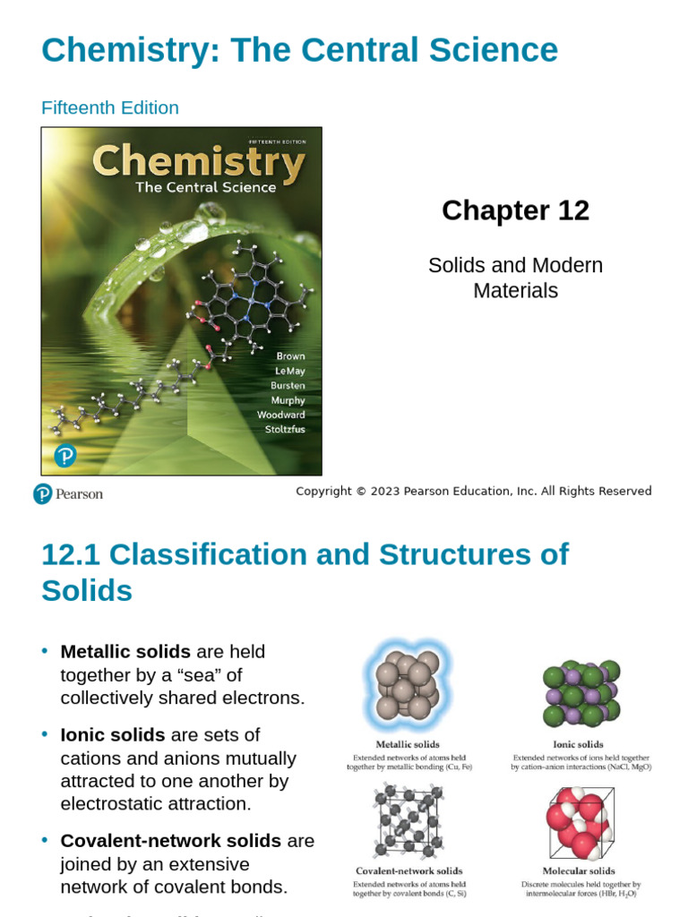Blb15 Chem Ch12 Lecture PPT Accessible | PDF