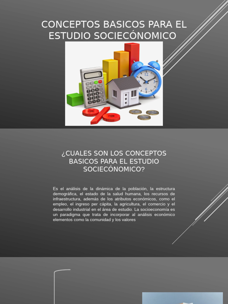 Conceptos Basicos para El Estudio Sociecónomico - 055303 | PDF | Crecimiento económico ...