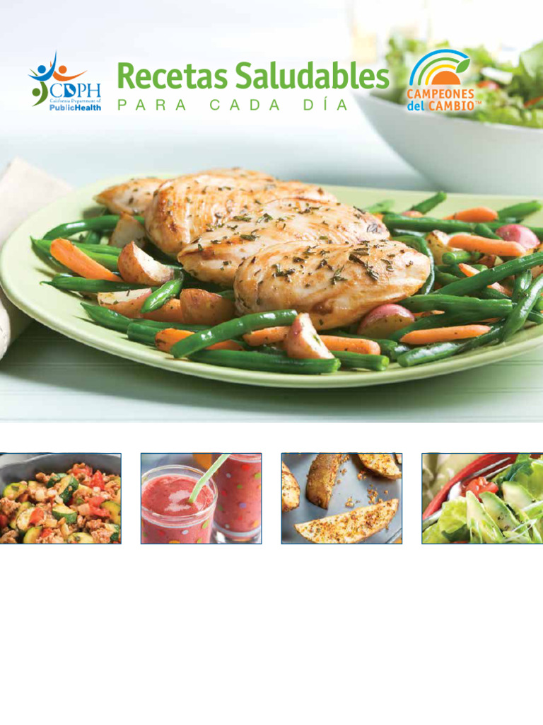 Every Day Healthy Meal in Spanish | PDF