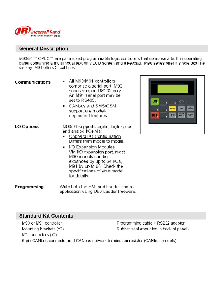 PLC Operating Manual | PDF