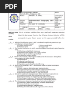 AP Environmental Science Practice Exam 1 MCQ | PDF | Chlorofluorocarbon ...