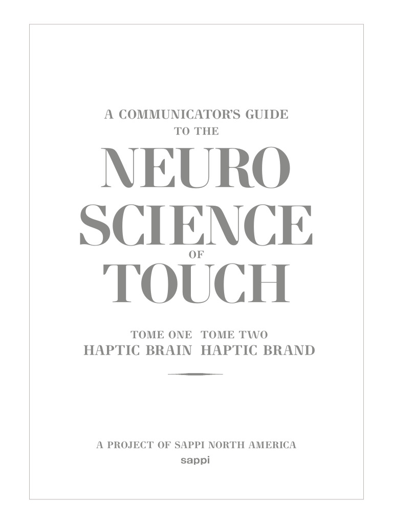 Sappi Neuroscience of Touch | PDF
