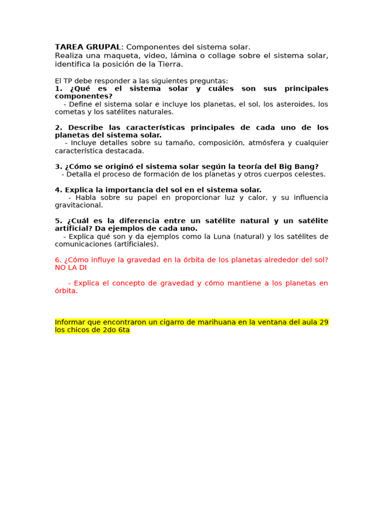 Actividad 8-Tarea Grupal | PDF
