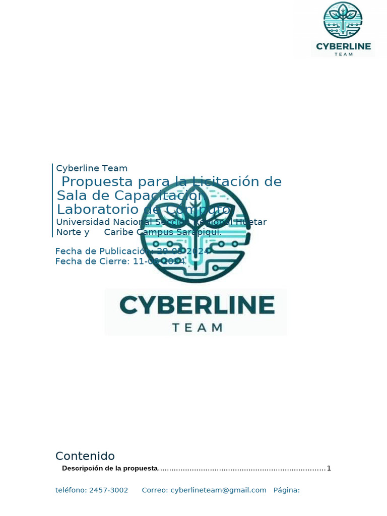 Cyberline Team | PDF