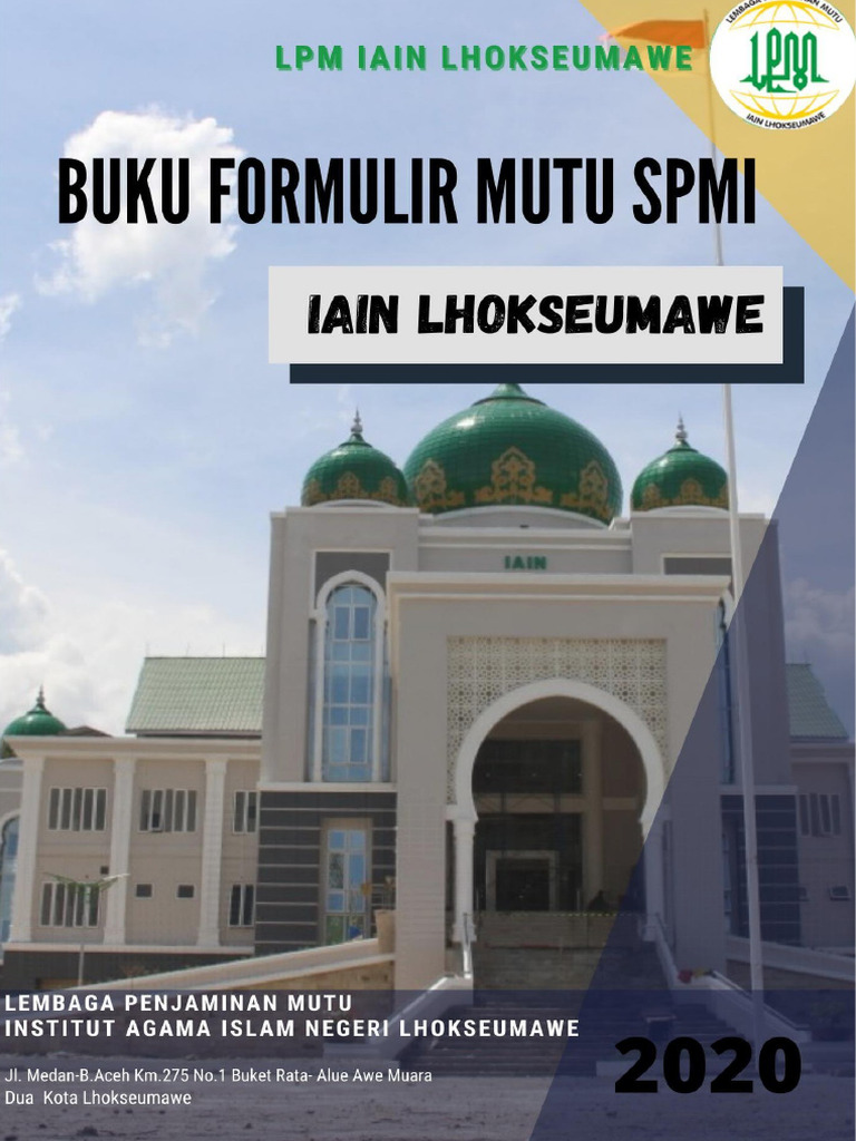 Formulir Spmi Iain Lsm | PDF