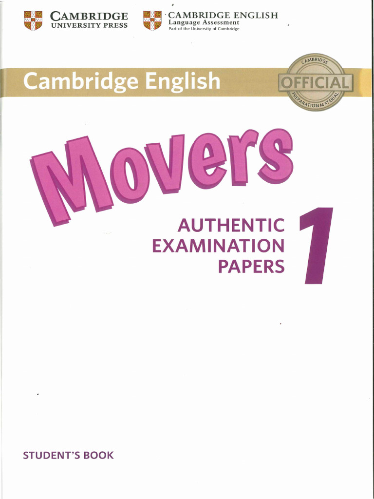 A1 Movers Examination Papers 1 (2018) | PDF