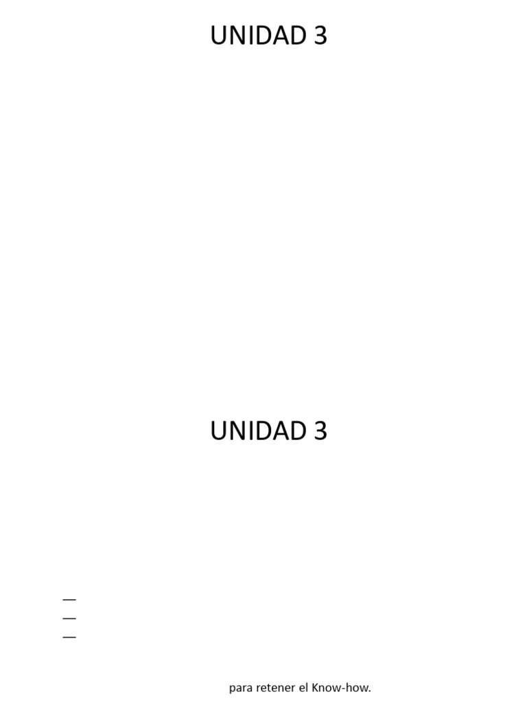 UNIDAD 3 Presentacion 2 | PDF