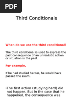 Third Conditional Presentation | PDF