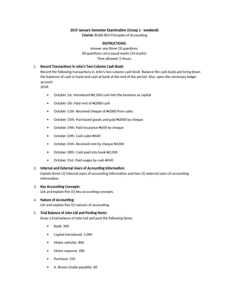 BUAD 803 PQ Answer | PDF