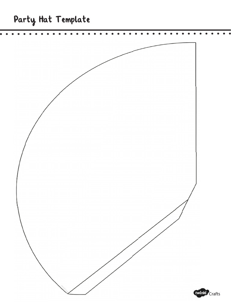 Party Hat Template | PDF