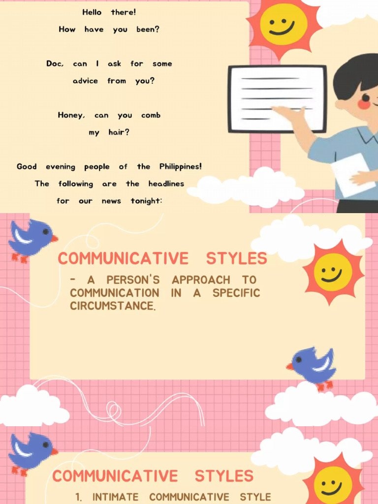 Communicative Styles | PDF