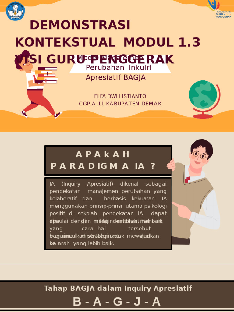 Demonstrasi Kontekstual-Modul 1.3 - Elfa Dwi L PDF | PDF
