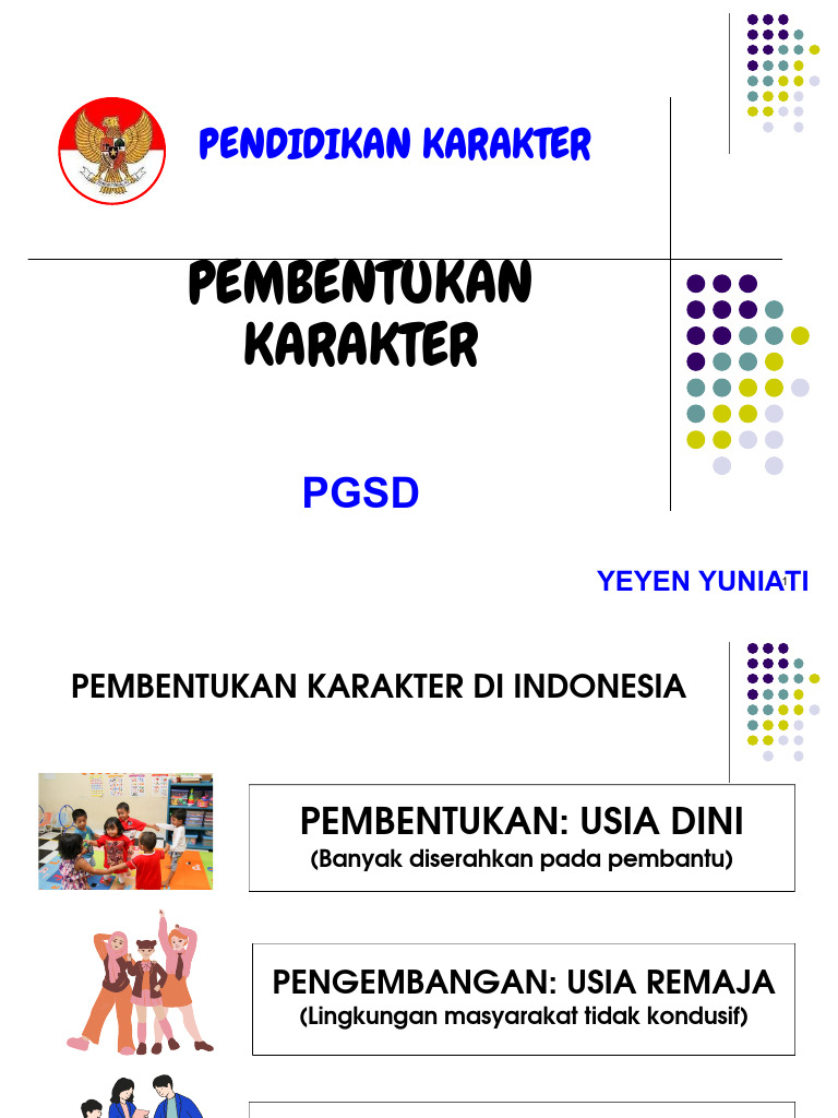 Pembentukan Karakter | PDF