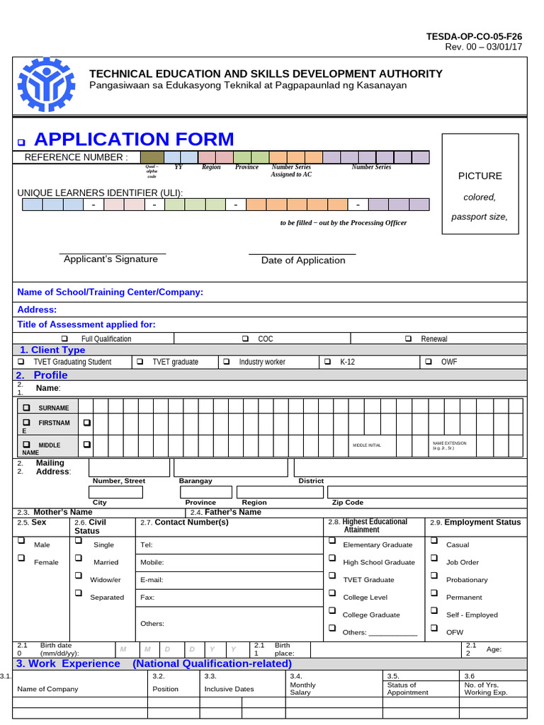 Annex 11 Competency Assessment Forms For TM I Training | PDF
