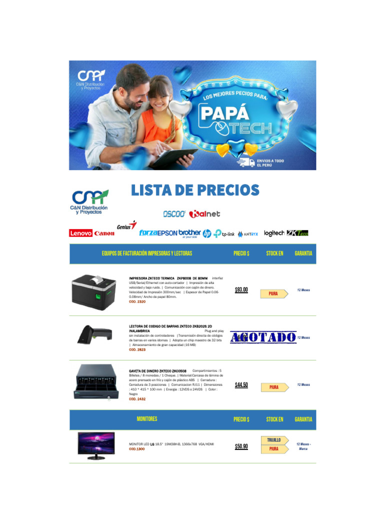 L. de Precios Cyn 2024 JN03 | PDF