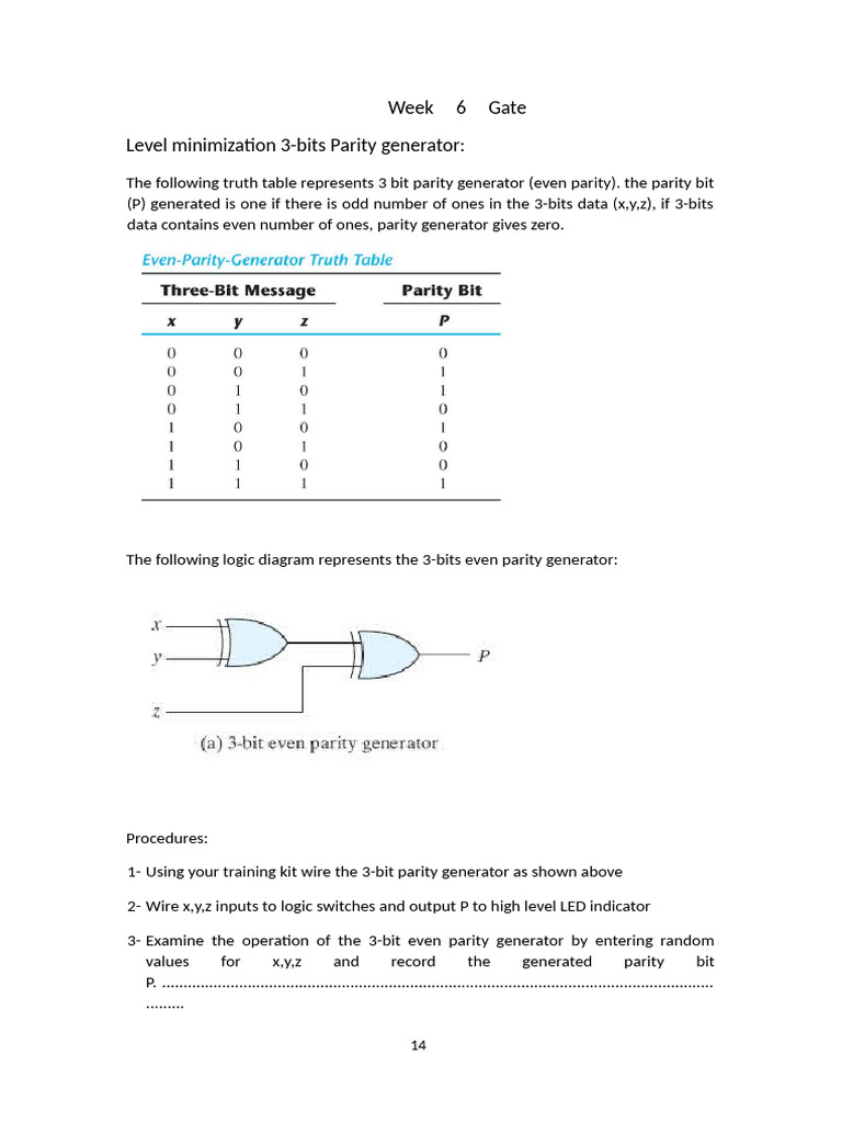 Digital logic Lab booklet | PDF