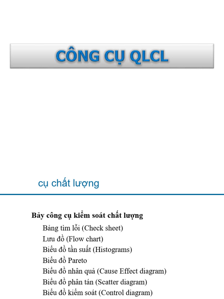 4.QM Tools | PDF