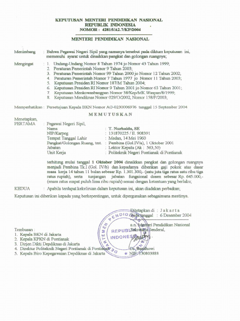 5.7 Pns IV B Pembina TK I | PDF