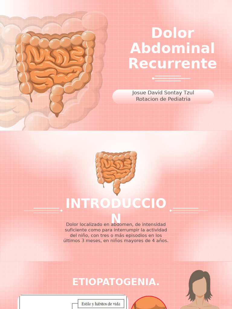 Dolor Abdominal Recurrente | PDF