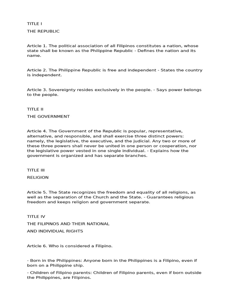 Malolos Constitution | PDF