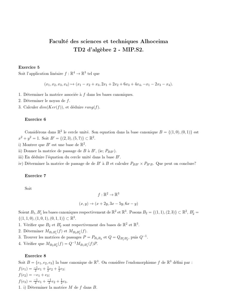 TD2 Suite | PDF