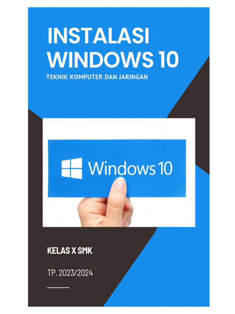 Install Ulang Windows 10 | PDF