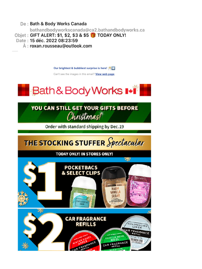 Gift Alert $1, $2, $3 & $5 ? Today Only! | PDF