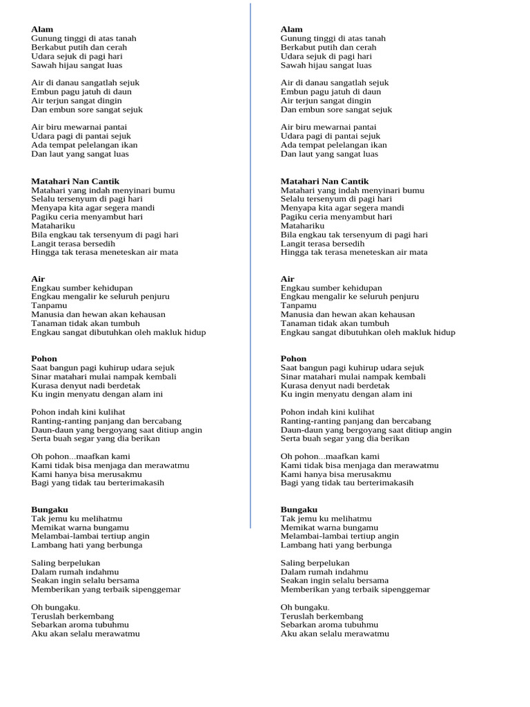 Puisi Alam | PDF